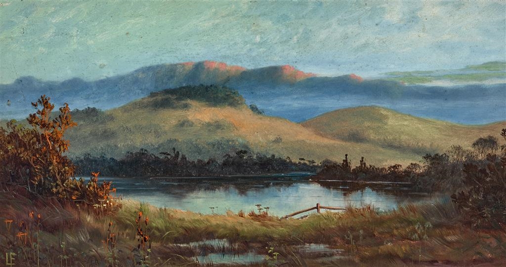 Louis Frank | Lake Scene | MutualArt