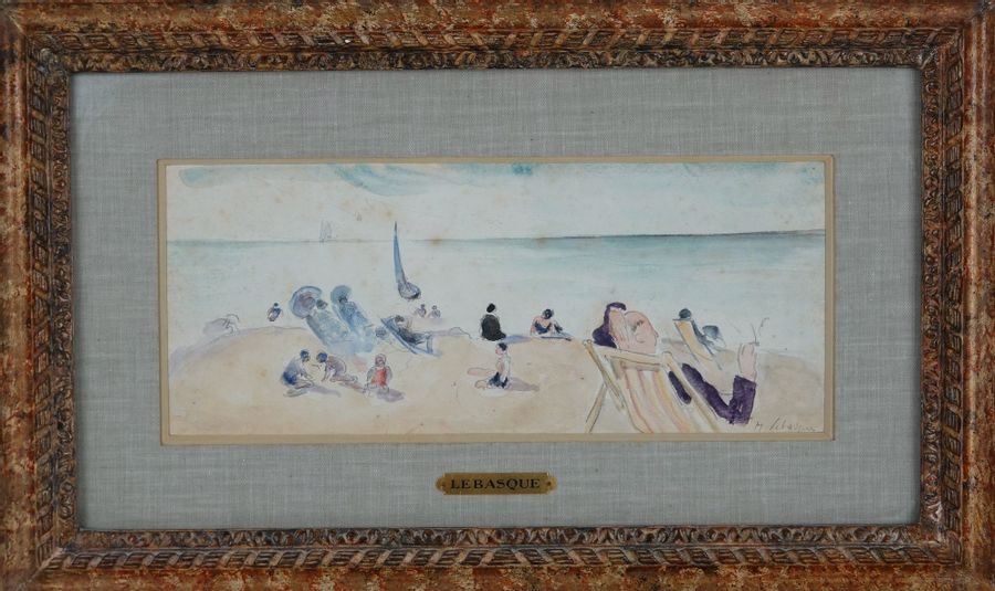 Henri Lebasque | The Beach | MutualArt