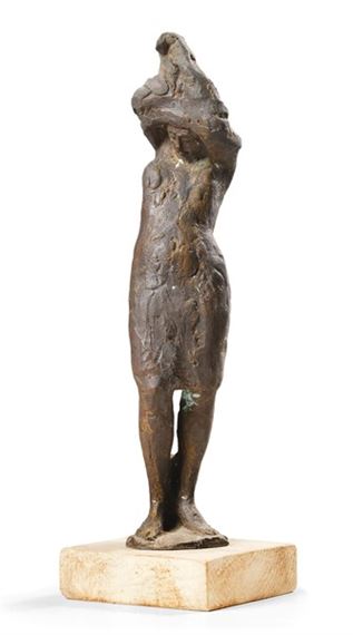 Quinto Martini | Donna che si spoglia | MutualArt