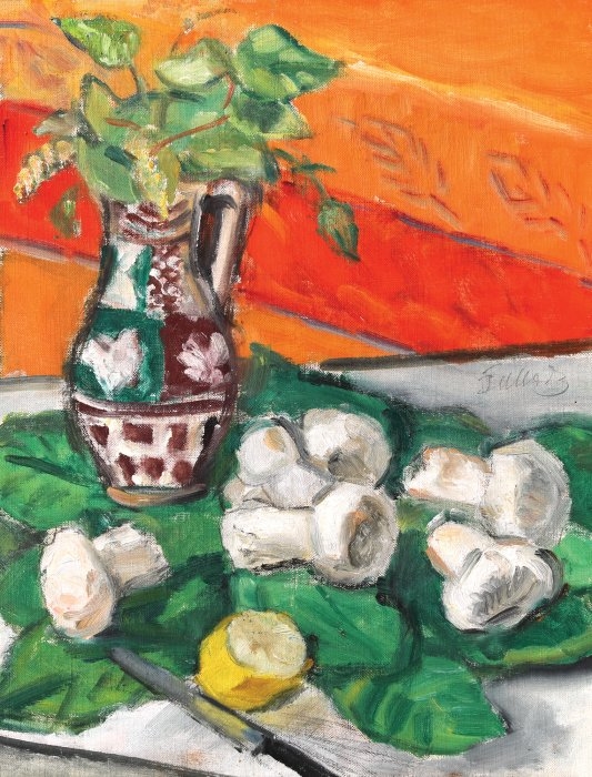 Theodor Pallady | Still Life with Jug and Mushrooms (1934 - 1937 ...