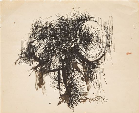 John Graham Coughtry | Horn Player (1957) | MutualArt