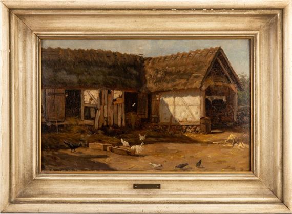 Heinrich Neppel | Hühnerhof | MutualArt