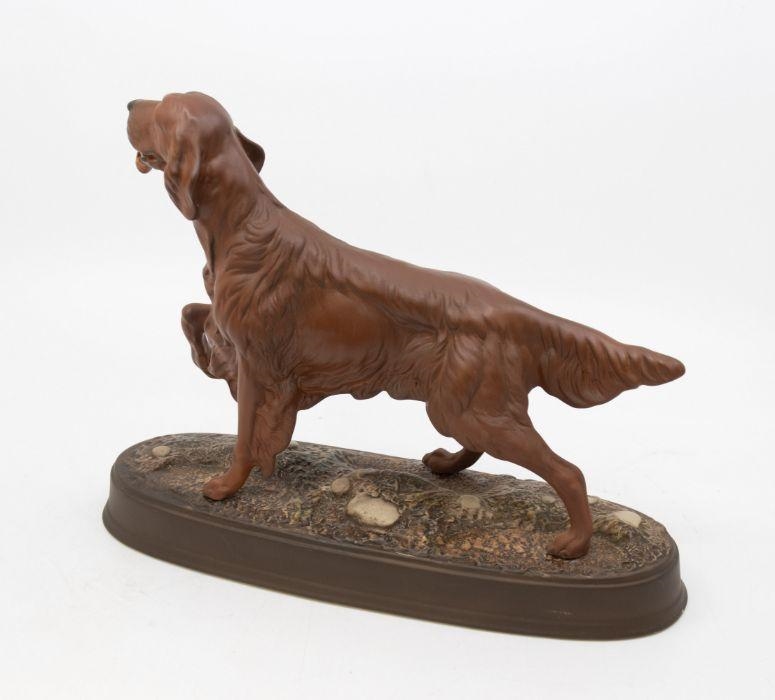 John Samuel Beswick | A John Beswick figure of a red setter on a ...