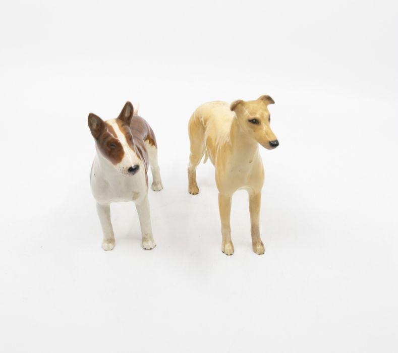 John Samuel Beswick | Two John Beswick mid 20th Century dog figures ...