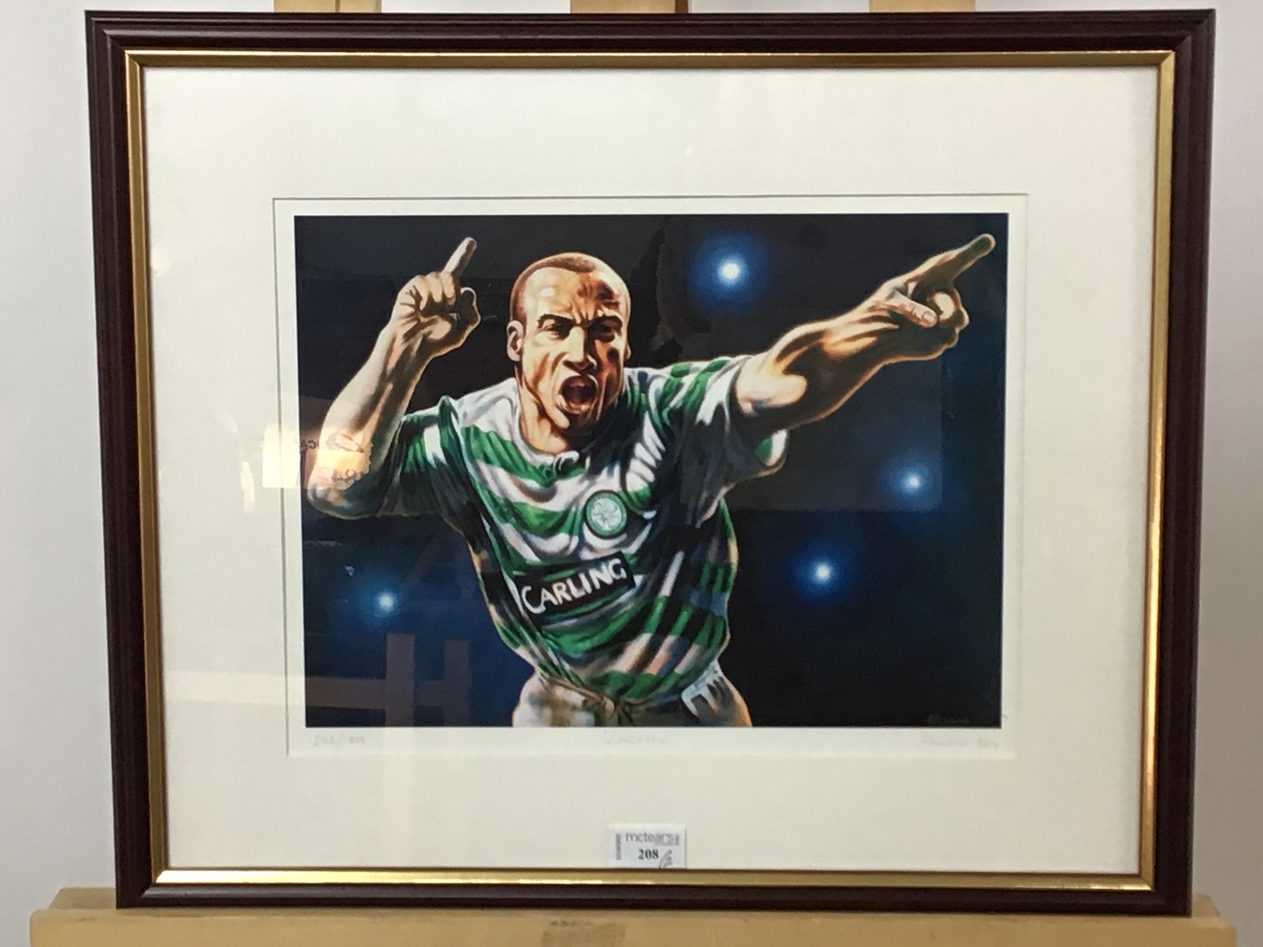 Peter Howson Obe | A PETER HOWSON OBE COLOUR PRINT AND ANOTHER PRINT ...