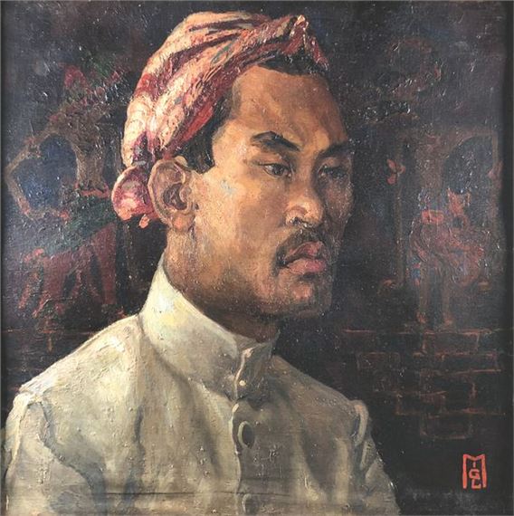 Georges Dreyfus | Portrait of a young Balinese. | MutualArt