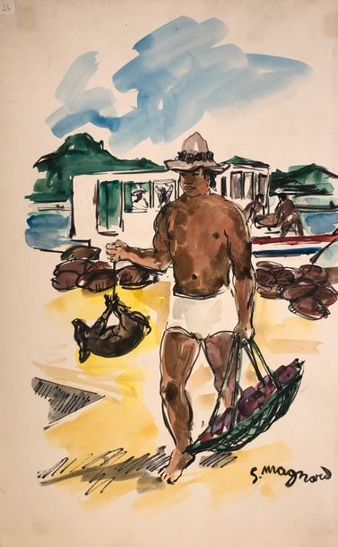 Stéphane Magnard | Tahiti. | MutualArt