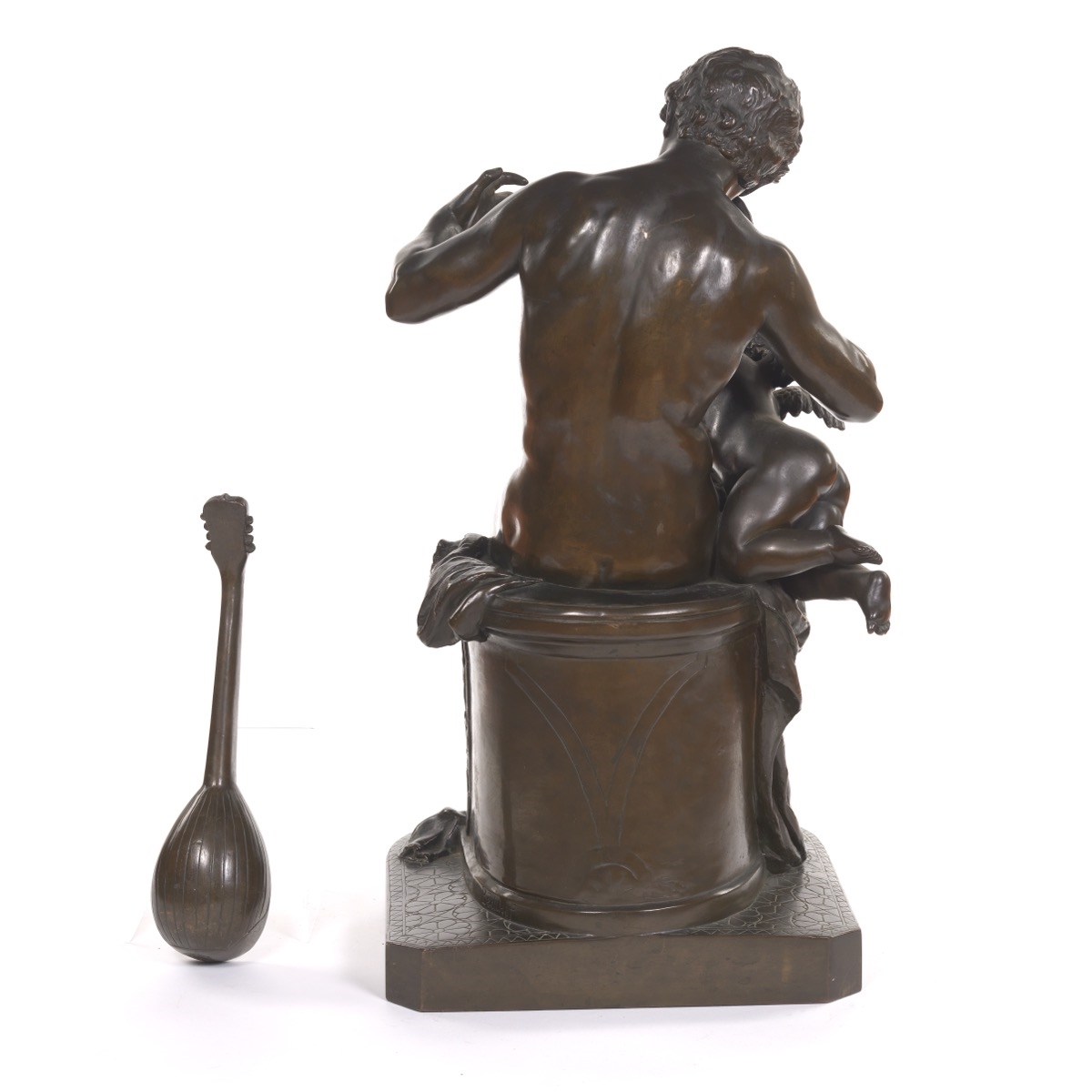 S. Bechhof | Lyre player and cherub | MutualArt