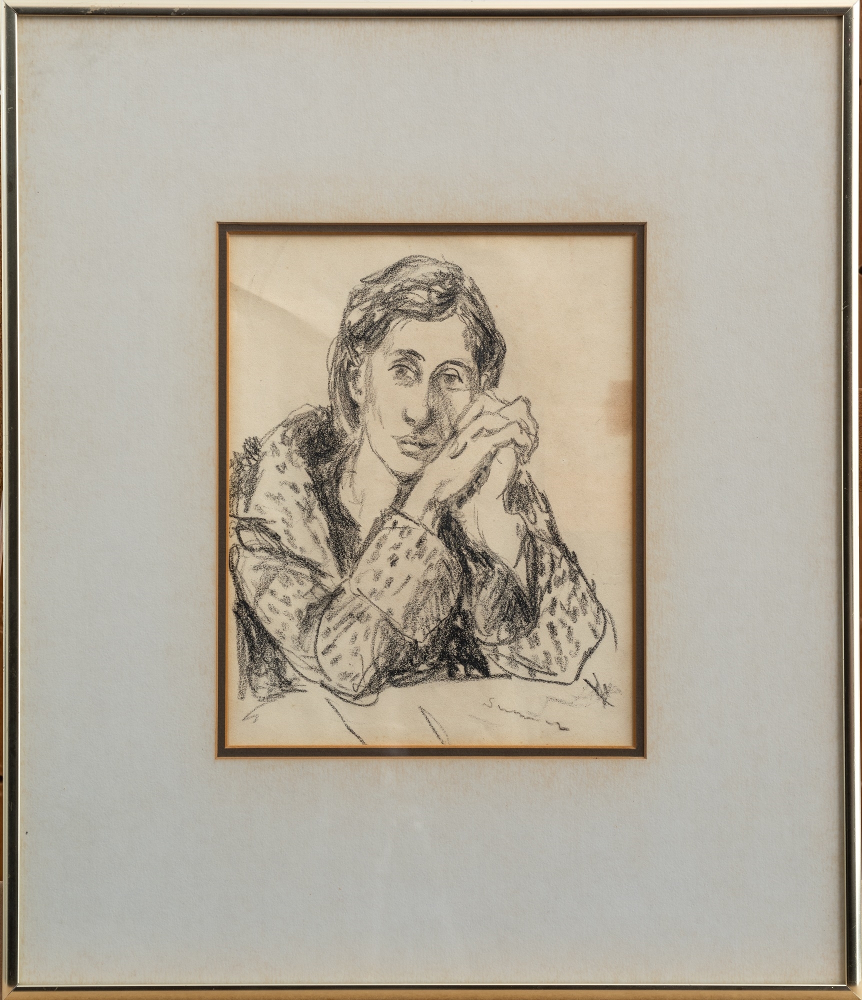 Maud Frances Eyston Sumner | Portrait study | MutualArt