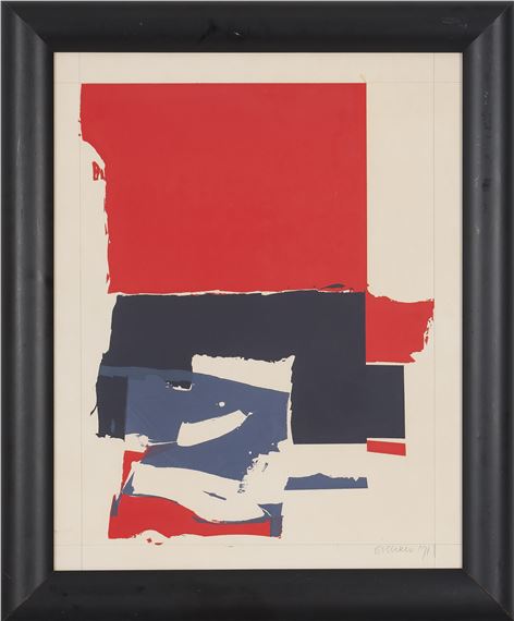 Noel Bisseker | Red scraps (1971) | MutualArt