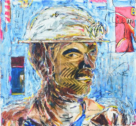 Kagiso Pat Mautloa | The miner | MutualArt
