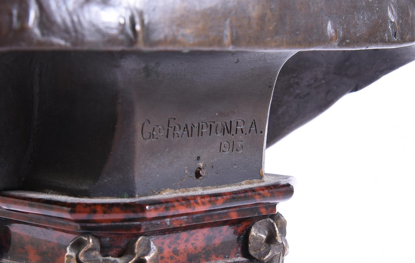 Sir George Frampton | A BRONZE PORTRAIT BUST OF QUEEN MARY (1913 ...