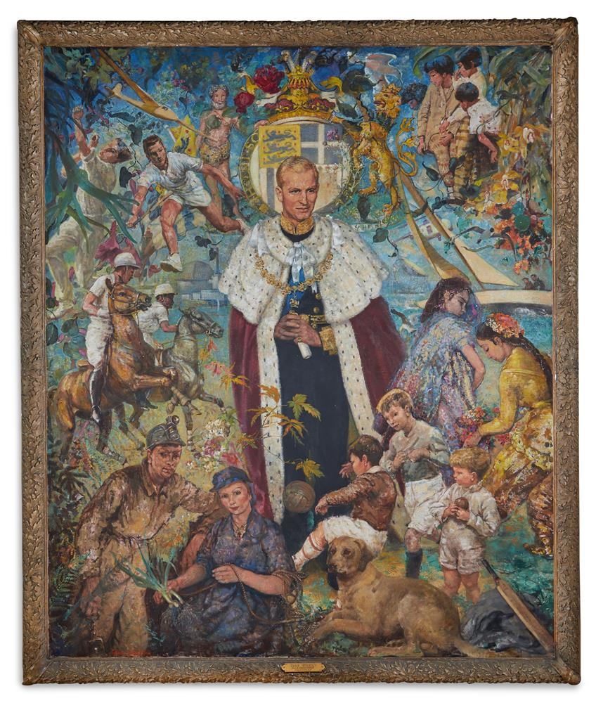 Edith Grace Wheatley | THE CORONATION PORTRAIT OF QUEEN ELIZABETH (1959 ...