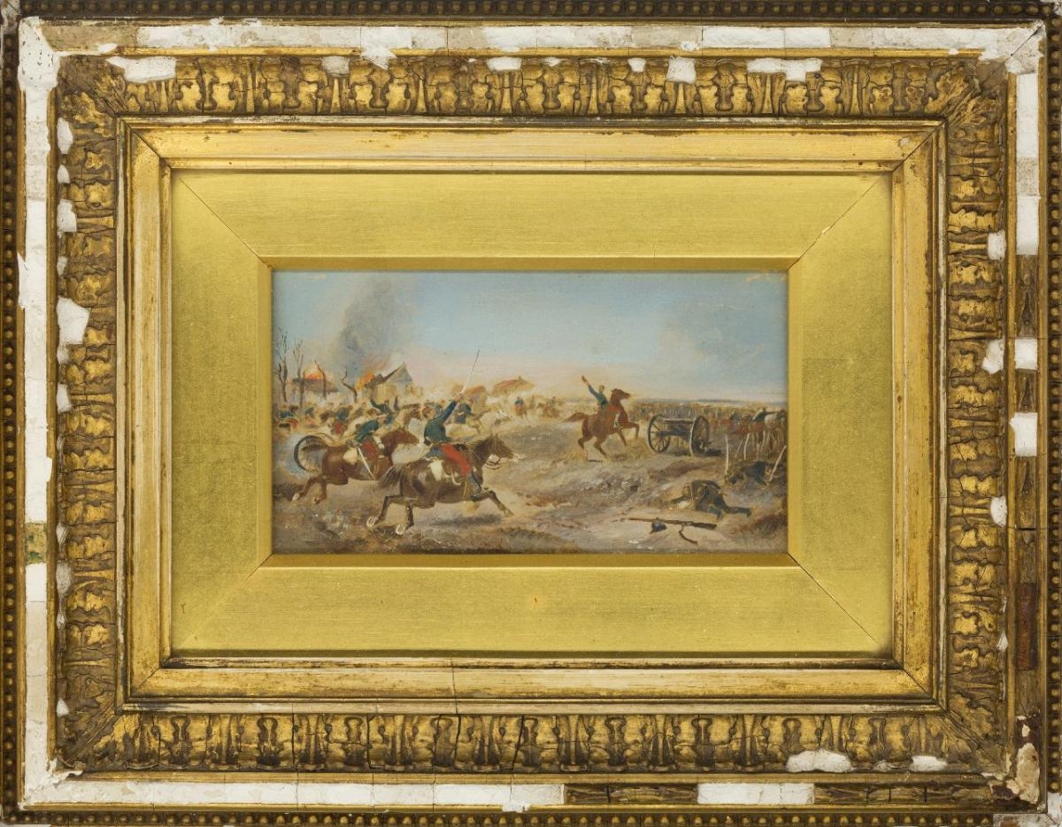 Paul Louis Narcisse Grolleron | Cavalry battle scenes | MutualArt