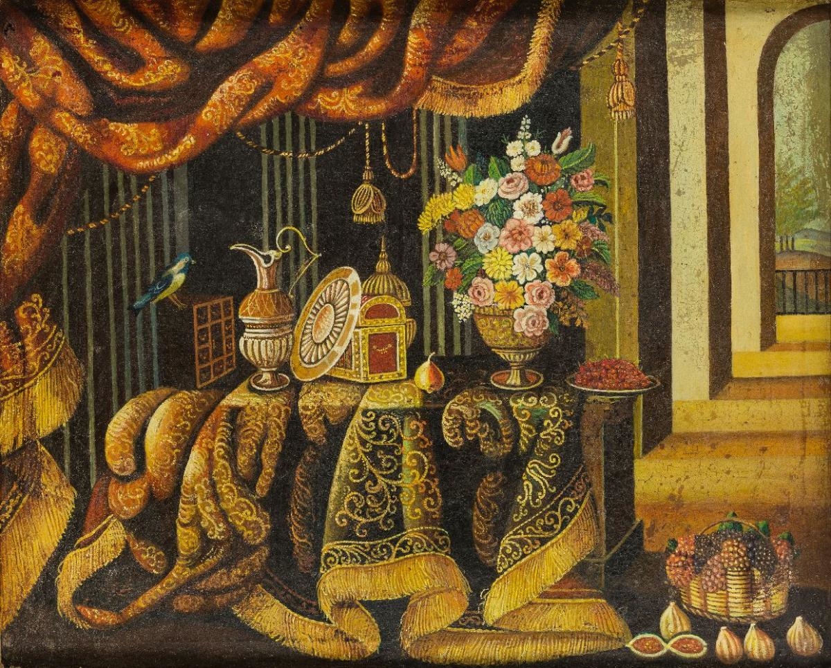 Carlo Manieri | Still life with flowers | MutualArt