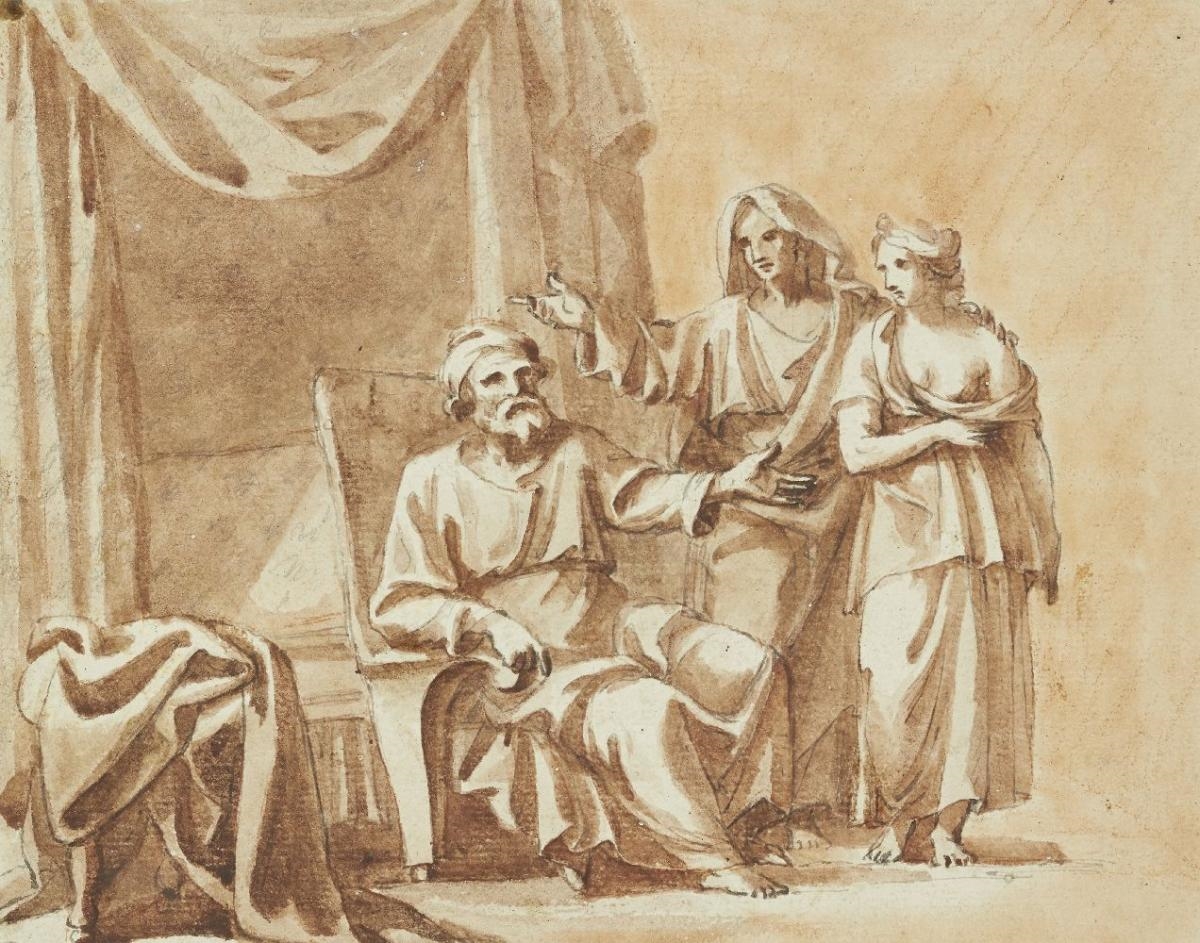 Pieter Antonie von Verschaffelt | David’s Promise to Bathsheba (1642 ...