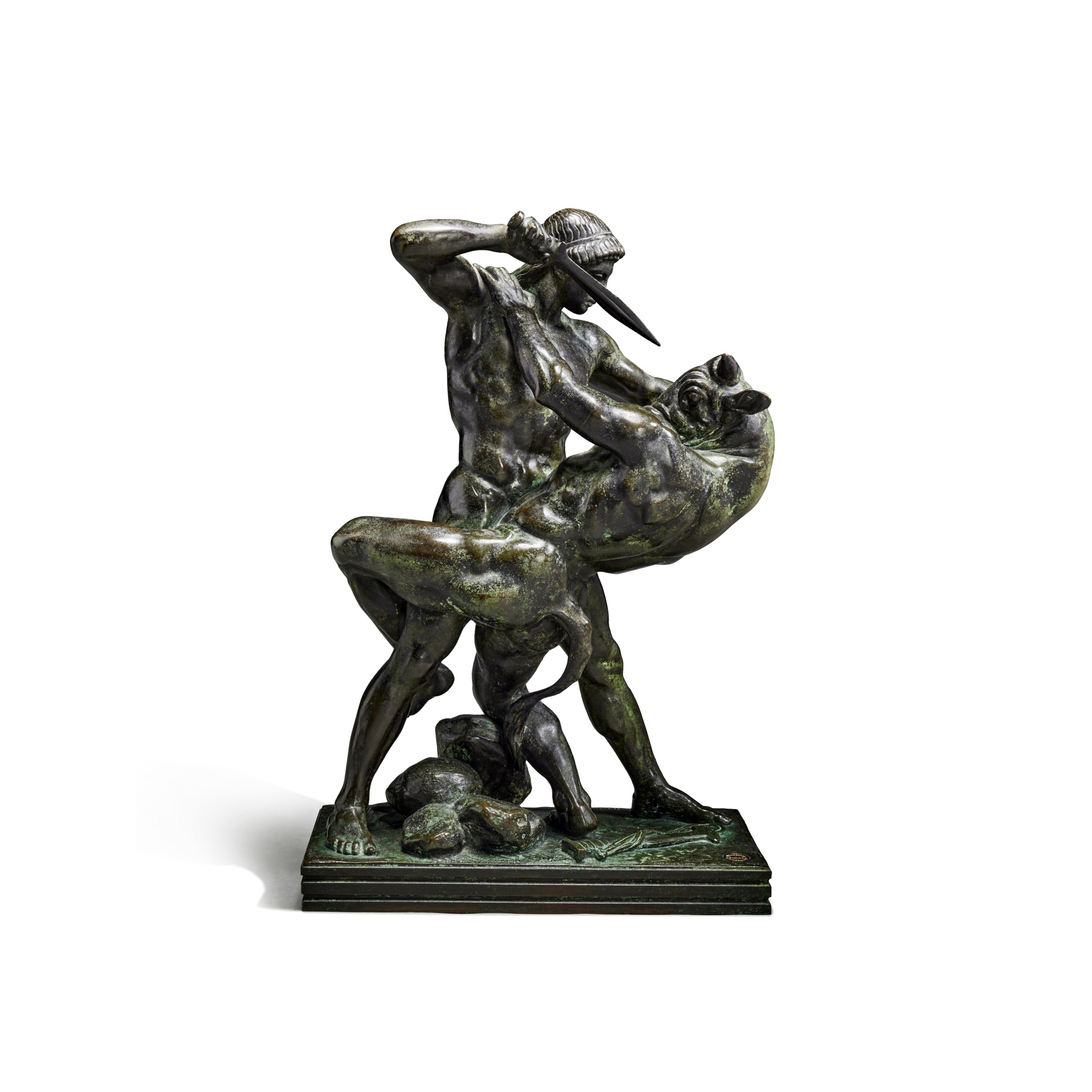 Theseus And The Minotaur Statue