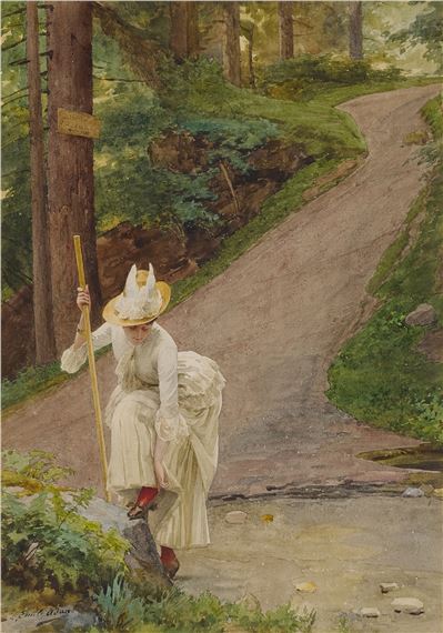 Louis-Emile Adan | Chemin de la cascade | MutualArt