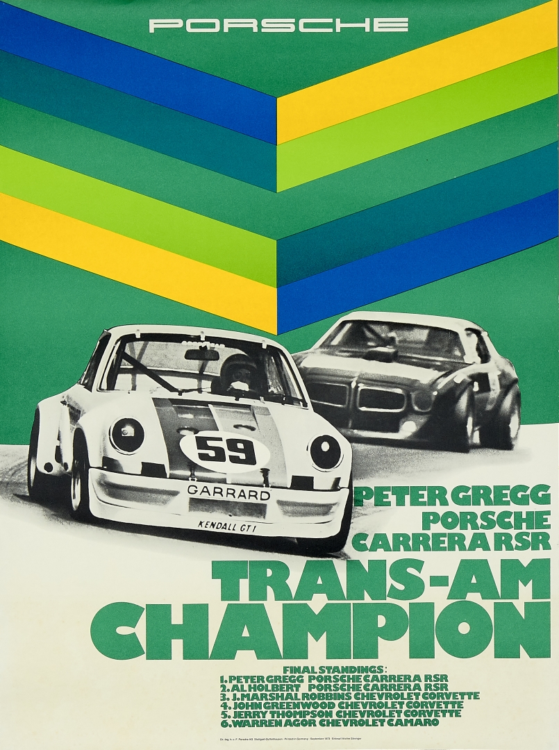 Erich Strenger | Trans-Am Champion (1973) | MutualArt
