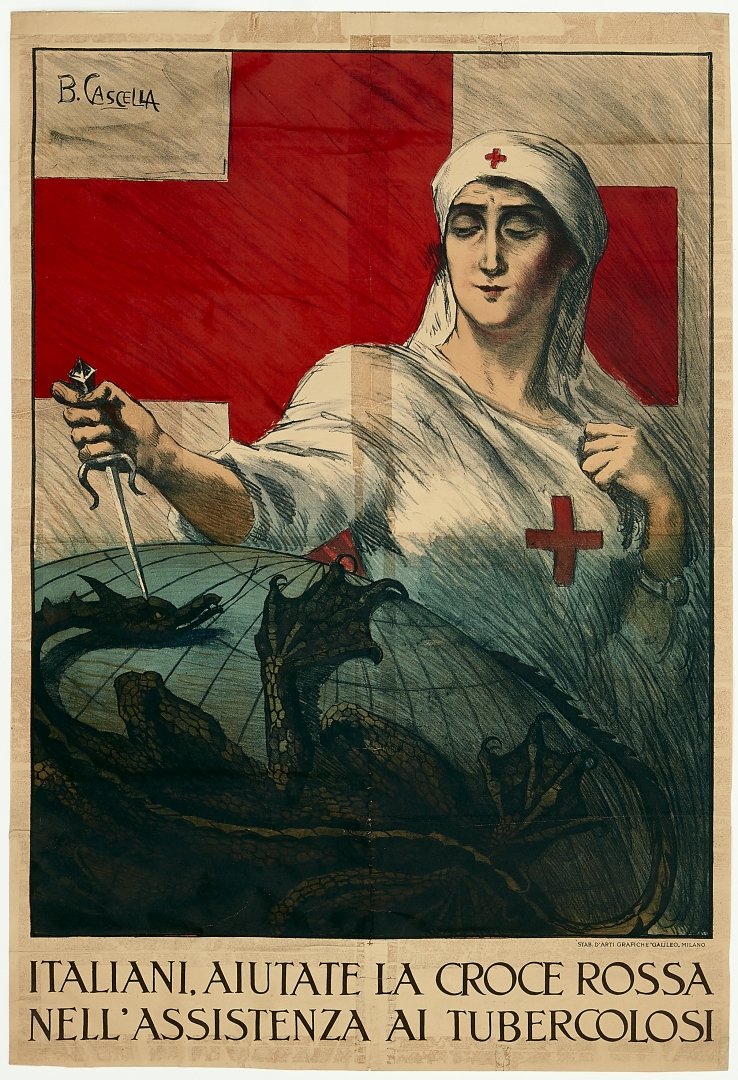 Basilio Cascella | Italiani, Aiutate la Croce Rossa Nell'Assistenza ai ...