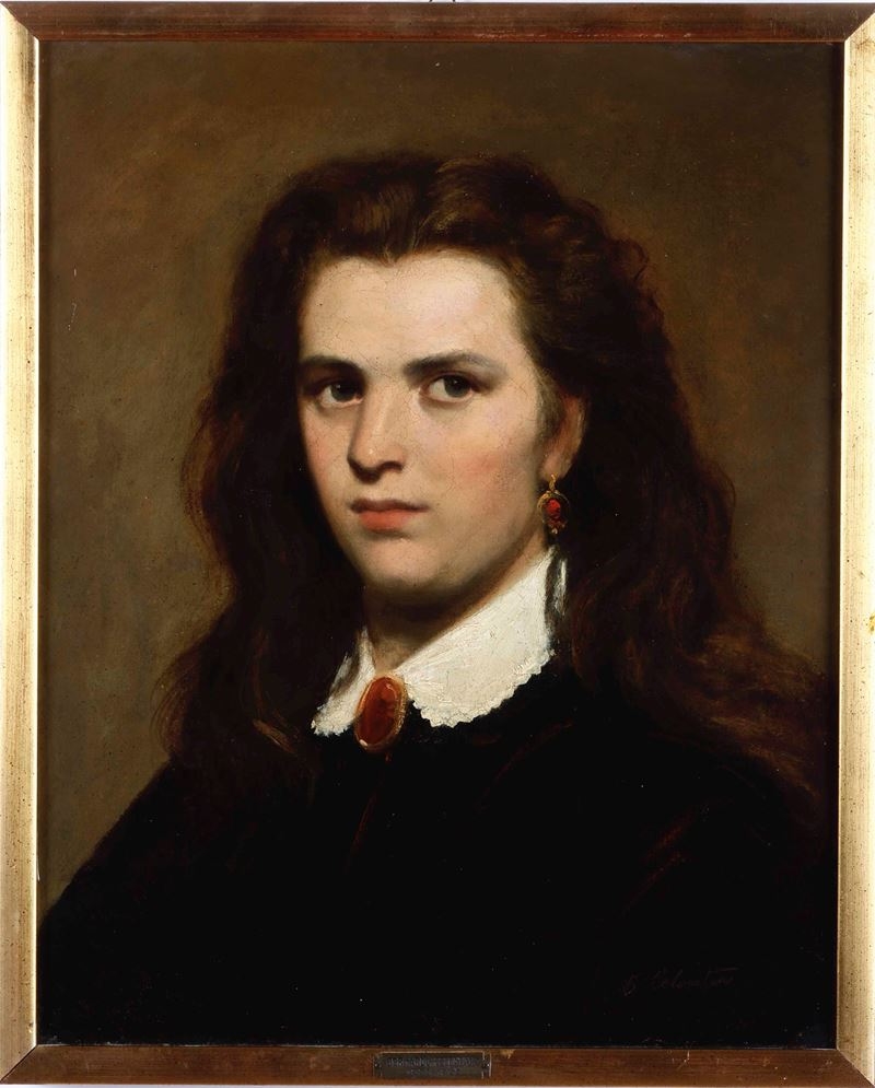 Bernardo Celentano | Ritratto di fanciulla | MutualArt
