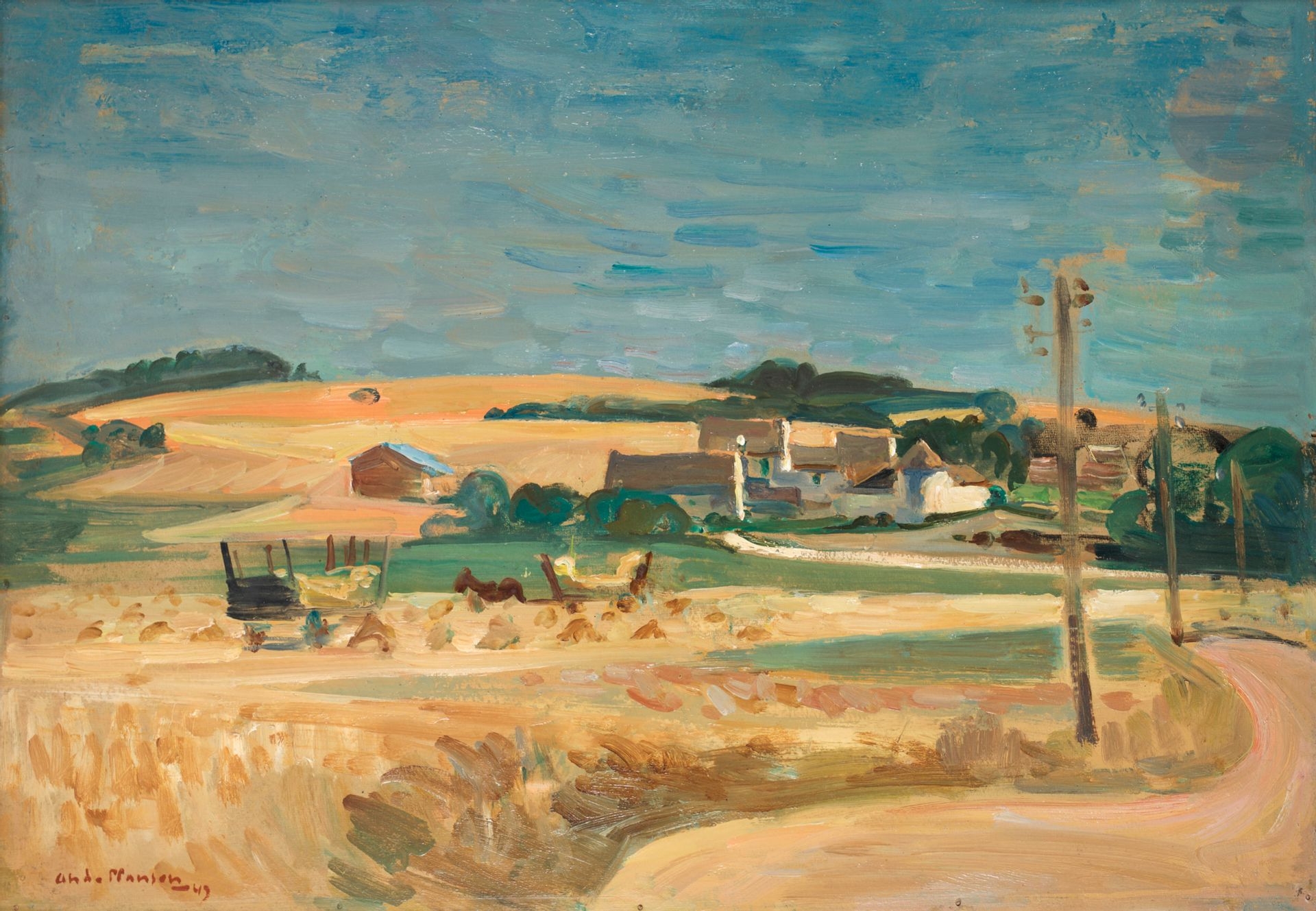 André Planson | The Harvest (1949) | MutualArt