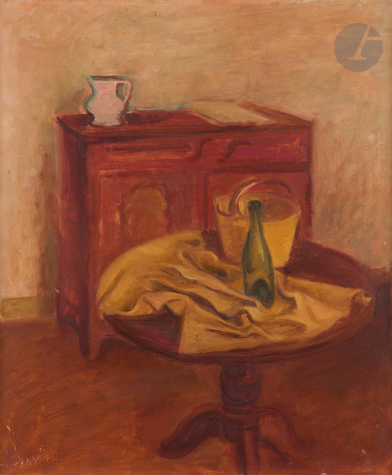 Maurice Savin | Still life with a dresser | MutualArt