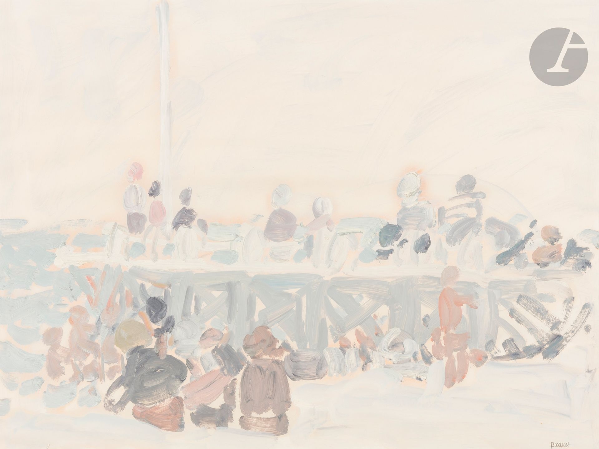 Pierre Coquet | L'Embarcadère - La Passerelle | MutualArt