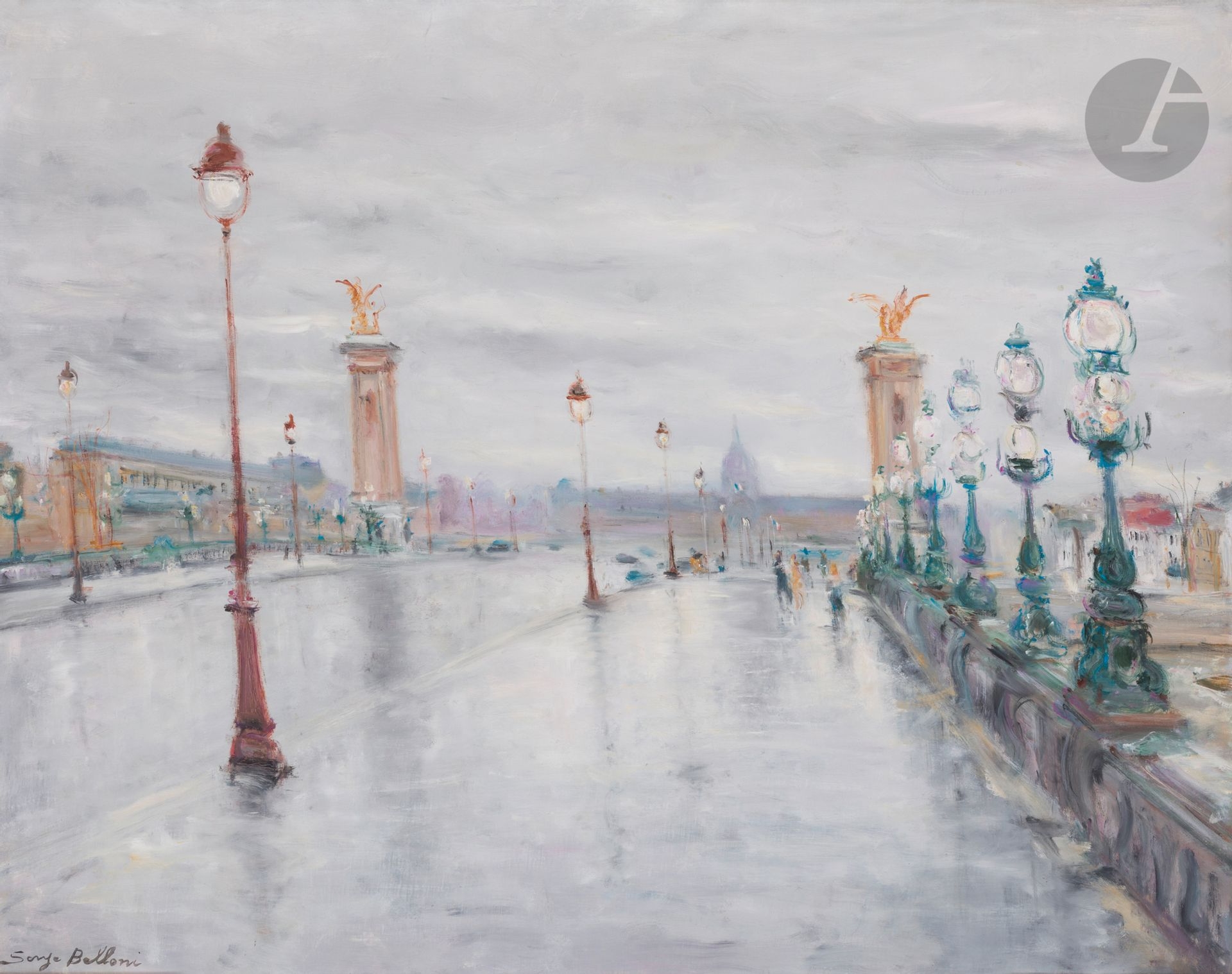 Serge Belloni | The Alexander III Bridge | MutualArt