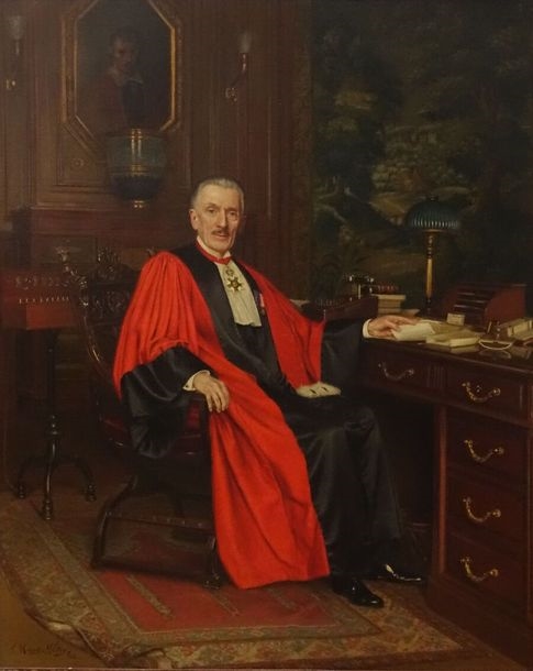 Victor Marais-Milton | Portrait of the magistrate Georges Pressard ...