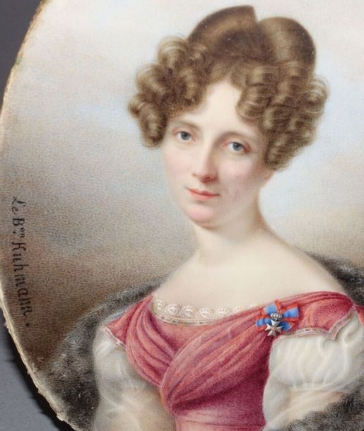 Baron Kuhmann | Presumed portrait of Marie-Elisabeth of Bavaria ...