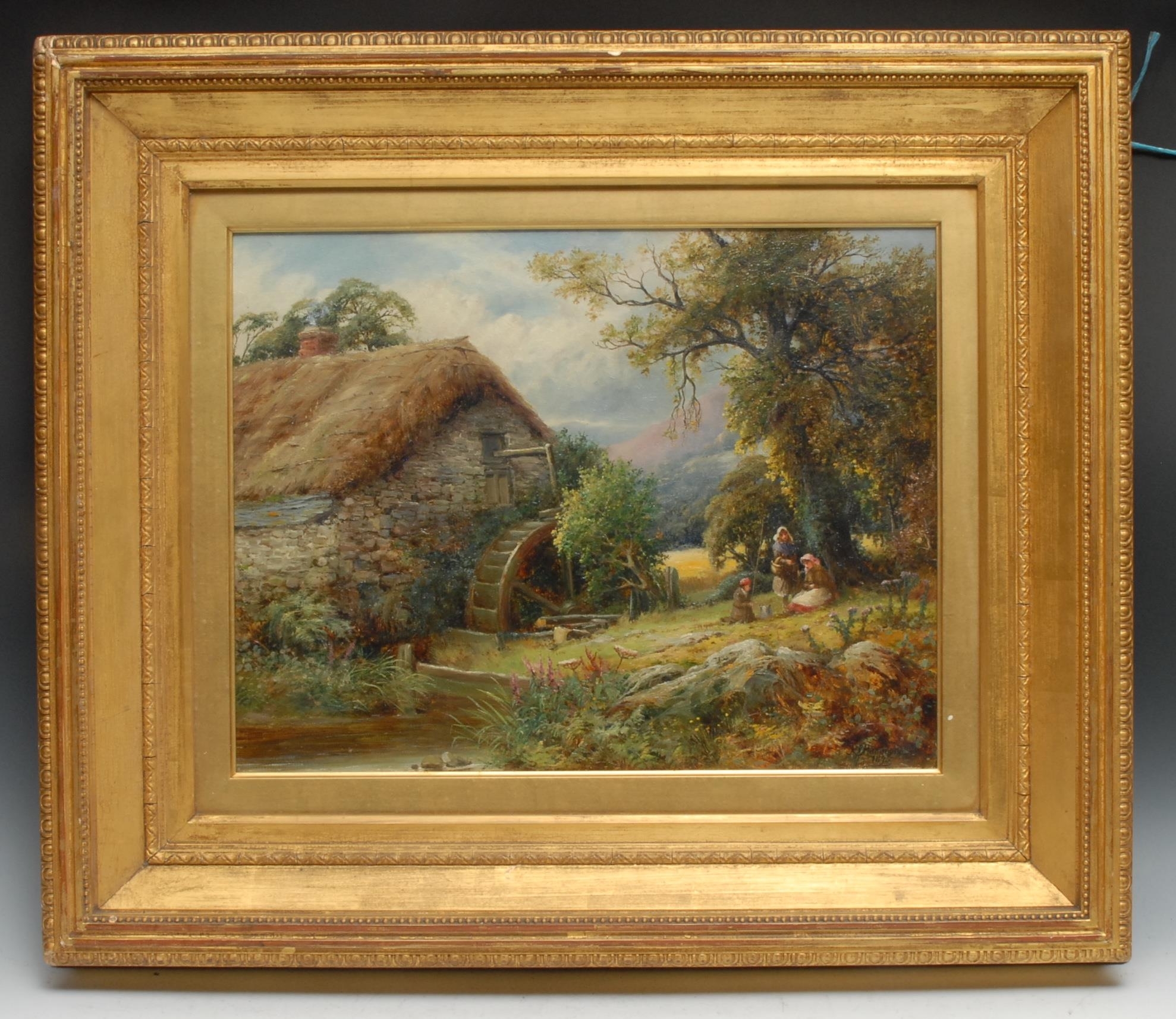 Robert John Hammond | Fishing the Mill Pool (1895) | MutualArt