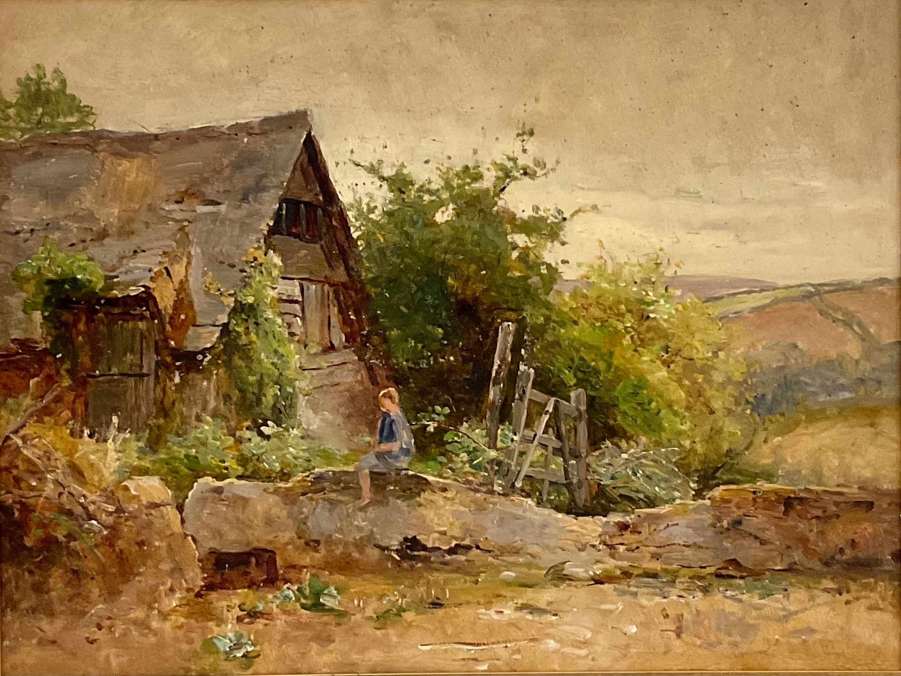 Ernest Walbourn | Sitting on the Fence | MutualArt