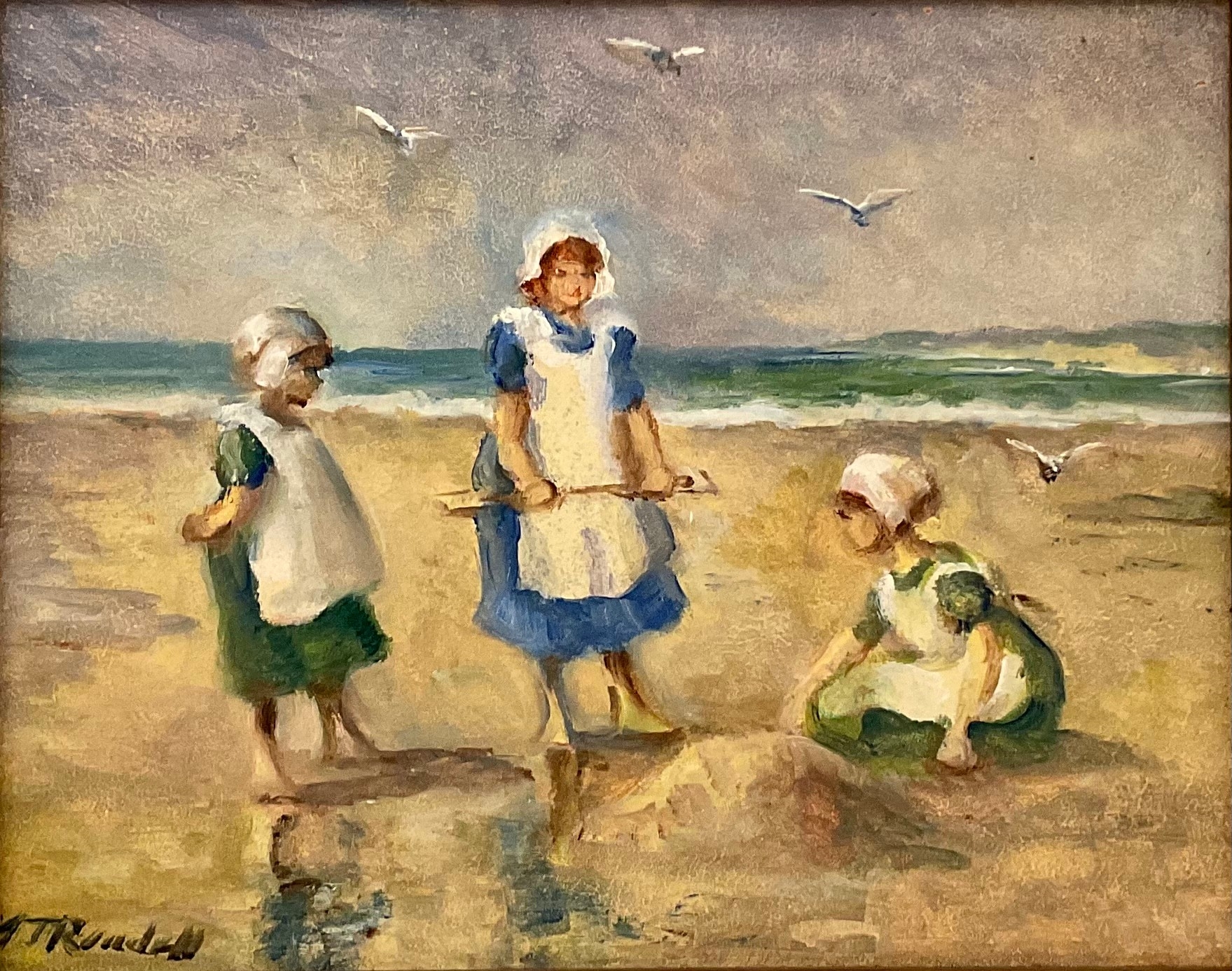 M. J. Rendell | Building Sand Castles | MutualArt