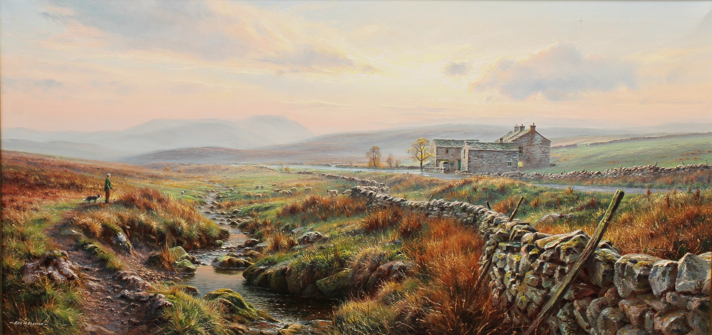 Rex N. Preston | Evening in the Dales | MutualArt