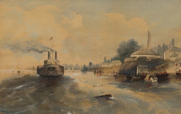 John Richard Coke Smyth | Indians Bartering (1840) | MutualArt