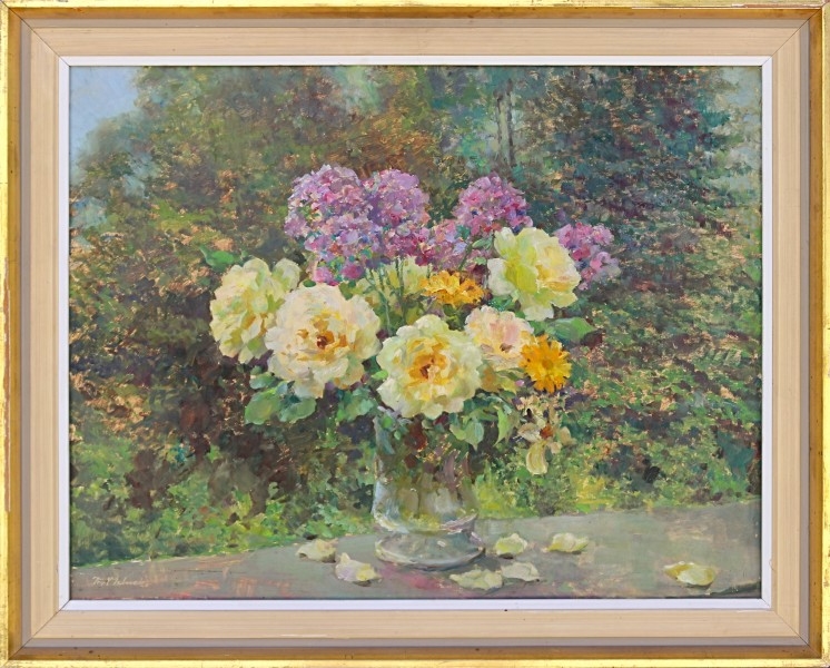 František Antonín Jelínek | Růže ve váze | MutualArt