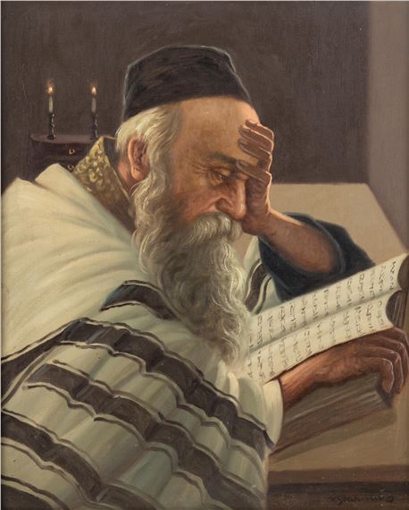 Konstanty Szewczenko | Rabin nad talmudem | MutualArt