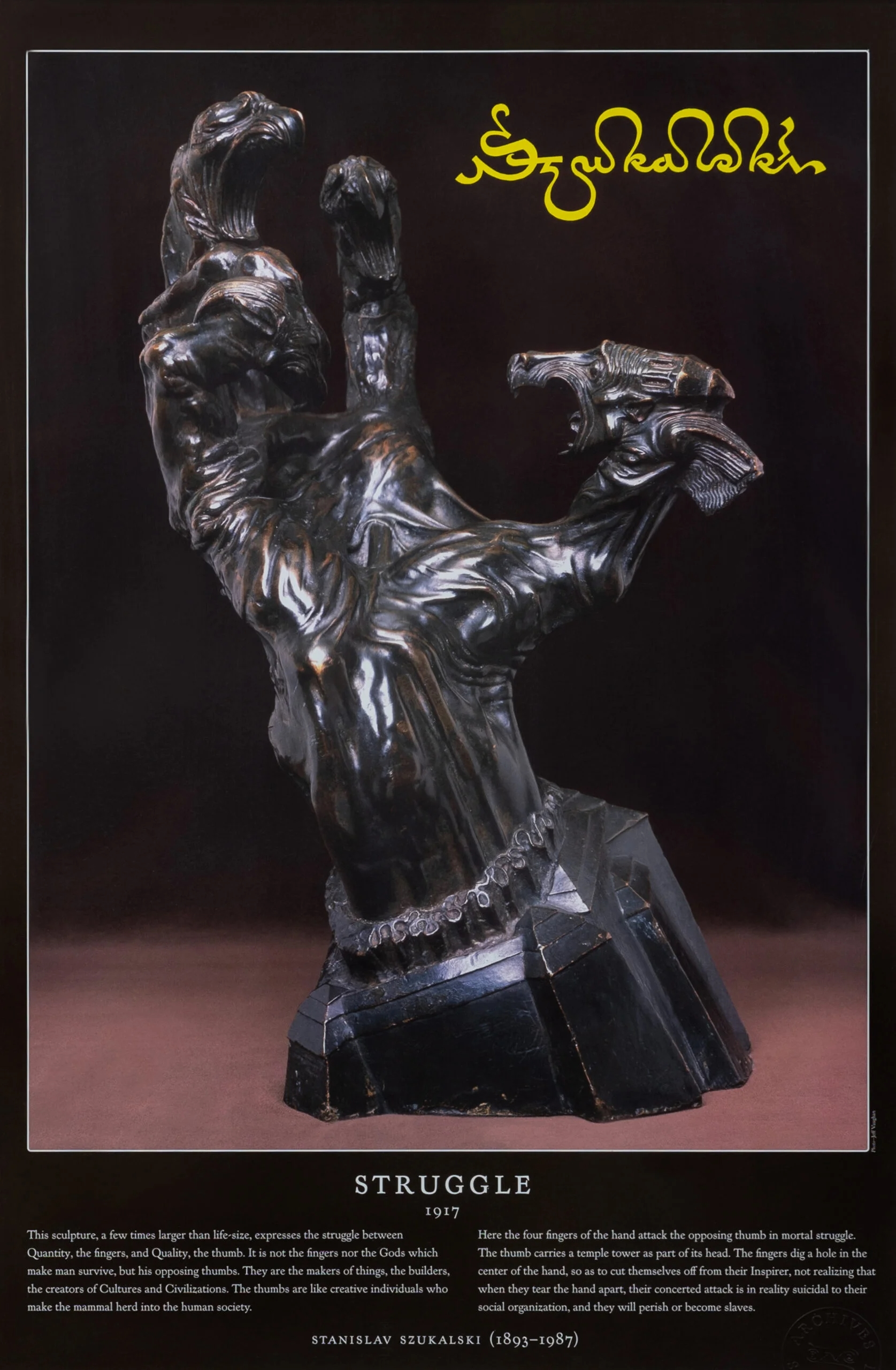 Stanislaw Szukalski | Plakat Walka | MutualArt