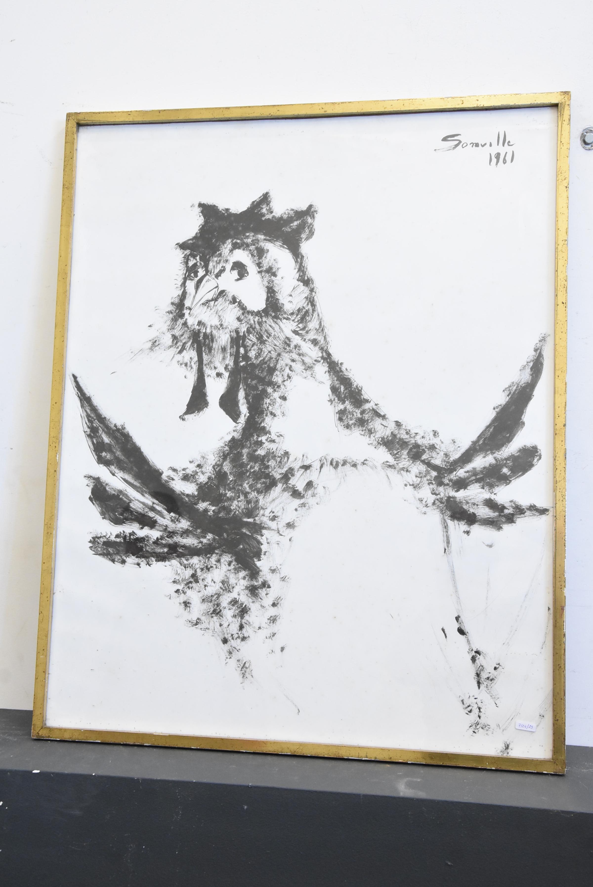 Roger Somville | Coq (1961) | MutualArt