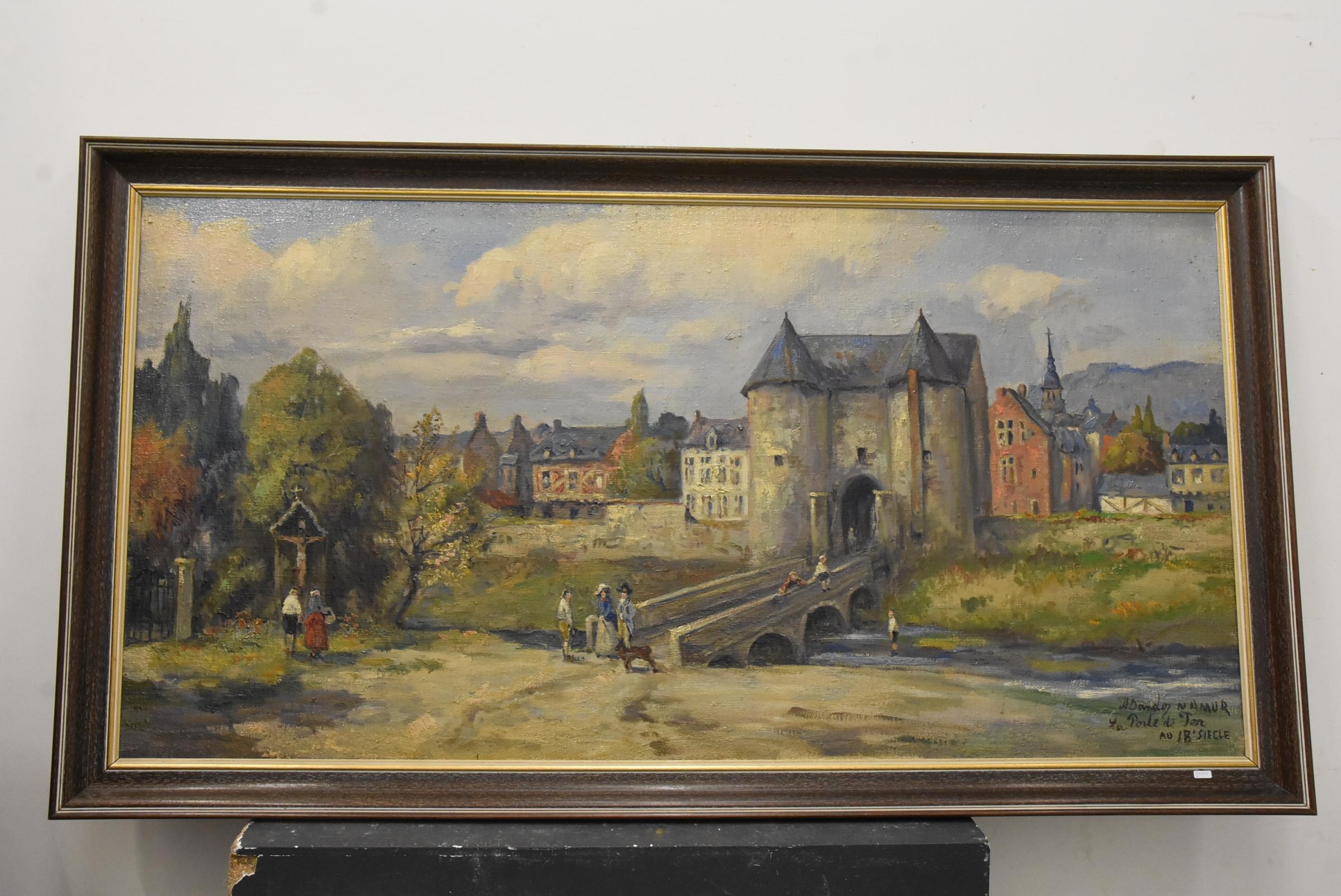 Albert Dandoy | La porte de fer au 18ème | MutualArt