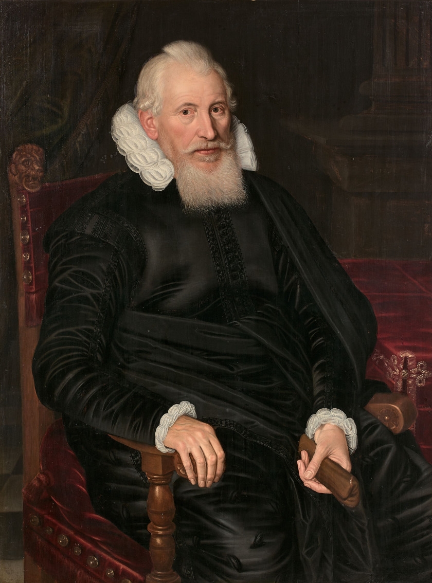 Dutch School, 17th Century | Ecole hollandaise, Portrait d'un gentilhomme assis à la fraise ...