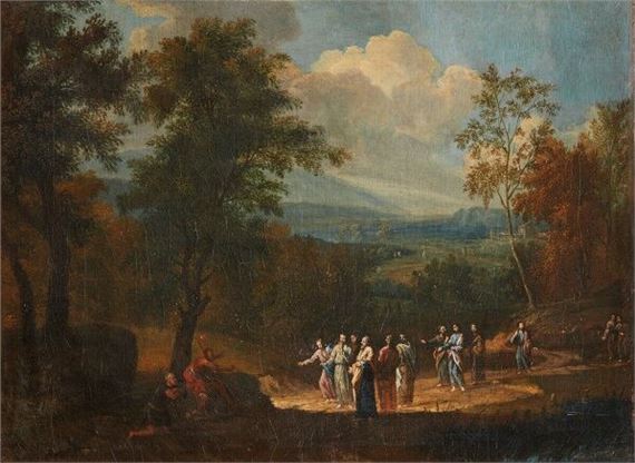 Joachim Franz Beich | The preaching of Saint John the Baptist | MutualArt