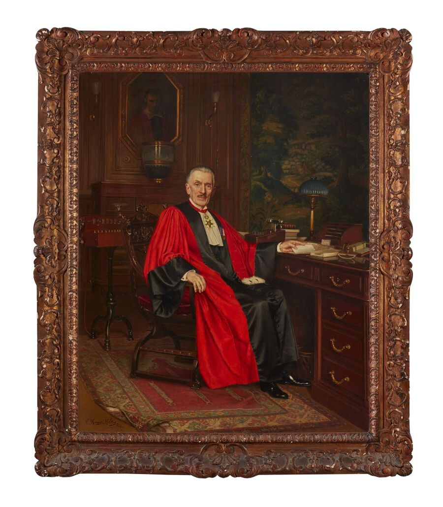 Victor Marais-Milton | Portrait of the magistrate Georges Pressard ...