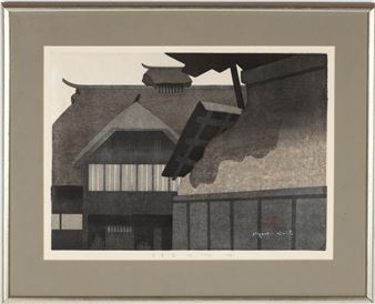 Kiyoshi Saito | Two Cats | MutualArt