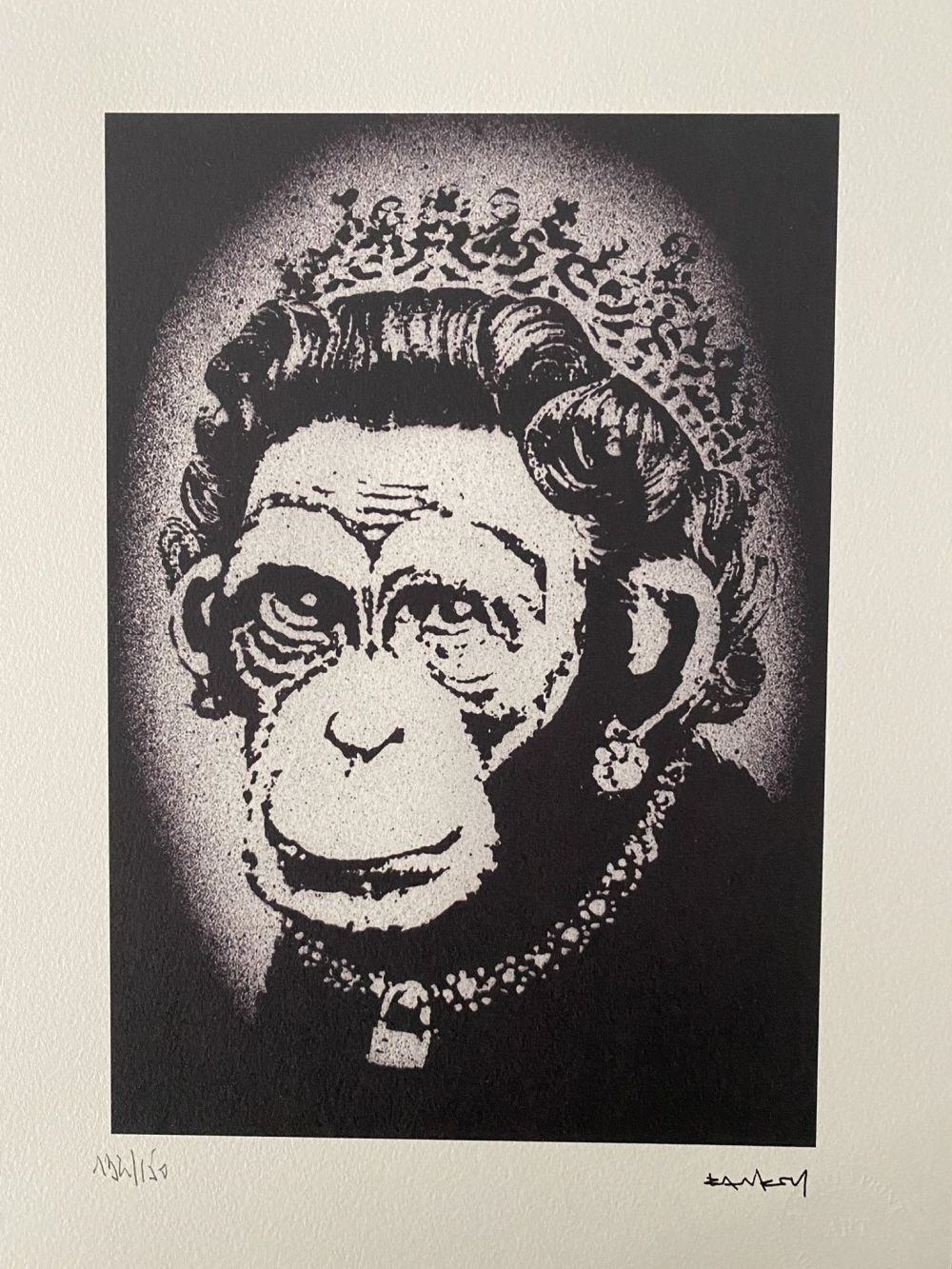 Banksy | Monkey Queen | MutualArt