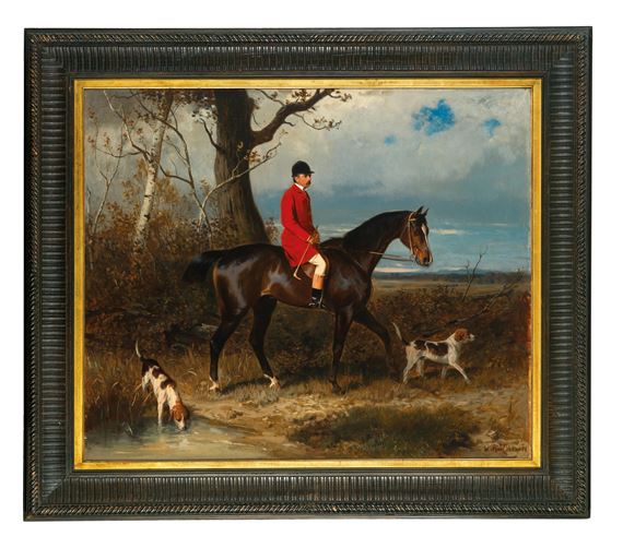 Wilhelm Richter | Esterházy is depicted here in red tailcoat ...