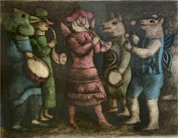 Luis Solari | MURGA LOS DIFERENTES | MutualArt