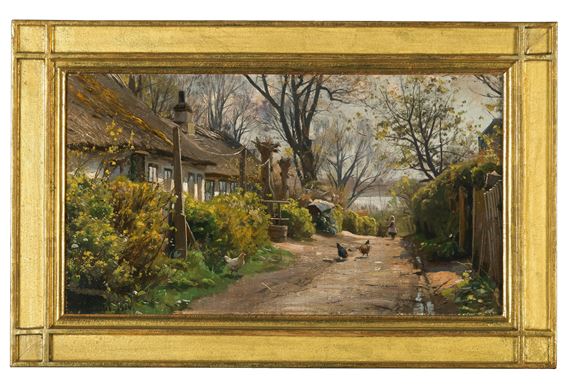 Peder Mork Monsted | A Summer Day (1914) | MutualArt