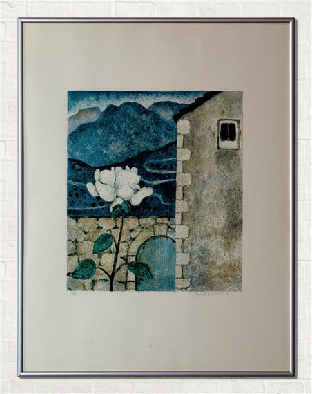 Herbert Breiter | Herbert Mit weisser Rose (1981) | MutualArt